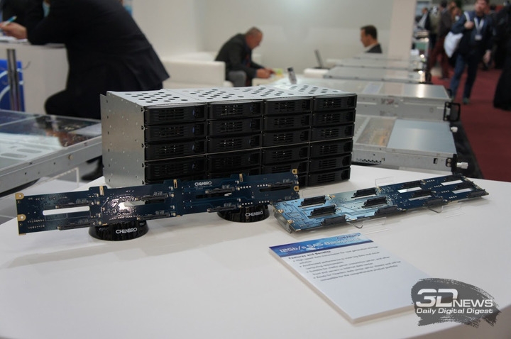 CeBIT 2014: фоторепортаж со стенда Chenbro / ServerNews